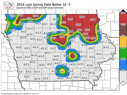Late Spring Frost Having Impact On Animals This Fall | Farms.com