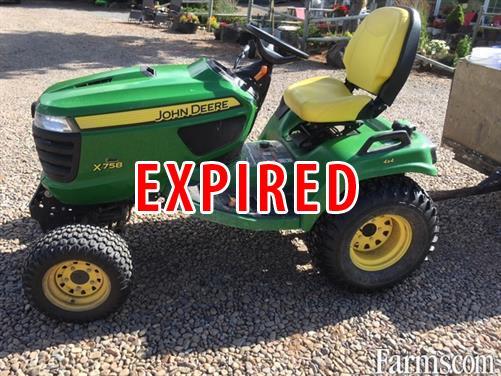 2014 John Deere X758 for Sale | Farms.com