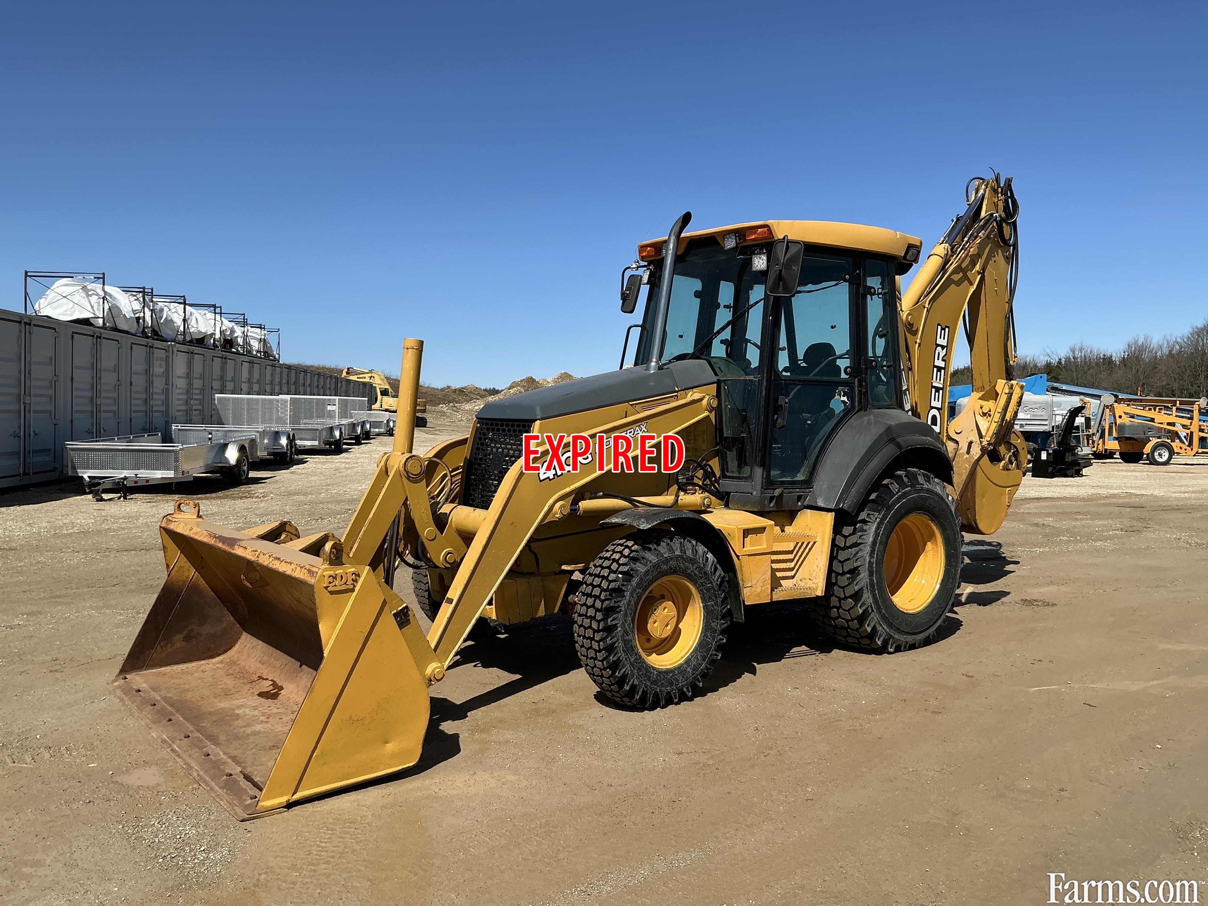 2007 John Deere 410G Backhoe for Sale | Farms.com