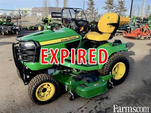 2023 John Deere X758 for Sale | Farms.com