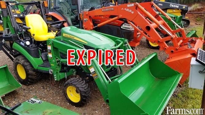 2017 John Deere 1025R TLB for Sale | Farms.com