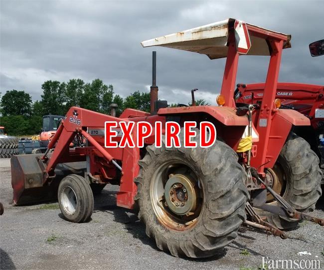 Massey Ferguson 270 with loader for Sale | Farms.com