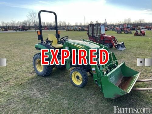 2017 John Deere 2032R Loader Tractor for Sale | Farms.com