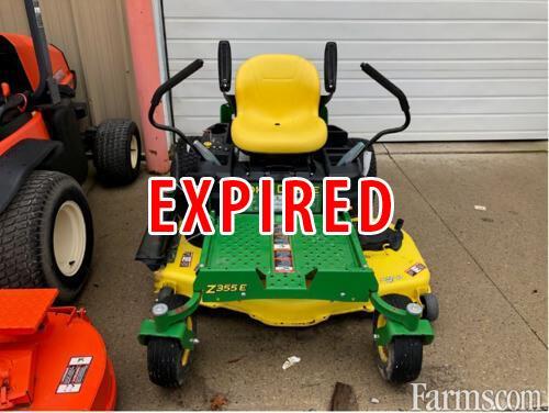 2020 John Deere Z355E Riding lawn mower for Sale | Farms.com