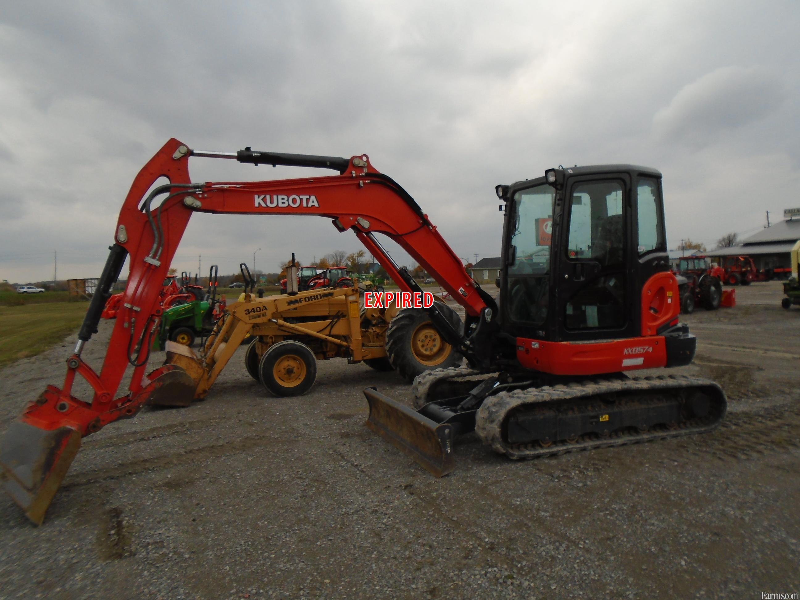 2013 Kubota KX057-4 Excavator for Sale | Farms.com
