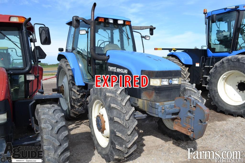 2001 New Holland TM115 Tractor for Sale | Farms.com