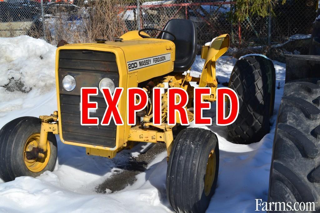 Massey Ferguson 20D Tractor - Compact for Sale | Farms.com