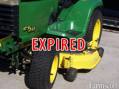John Deere 1999 GT235 Riding Lawn Mowers for Sale | USFarmer.com