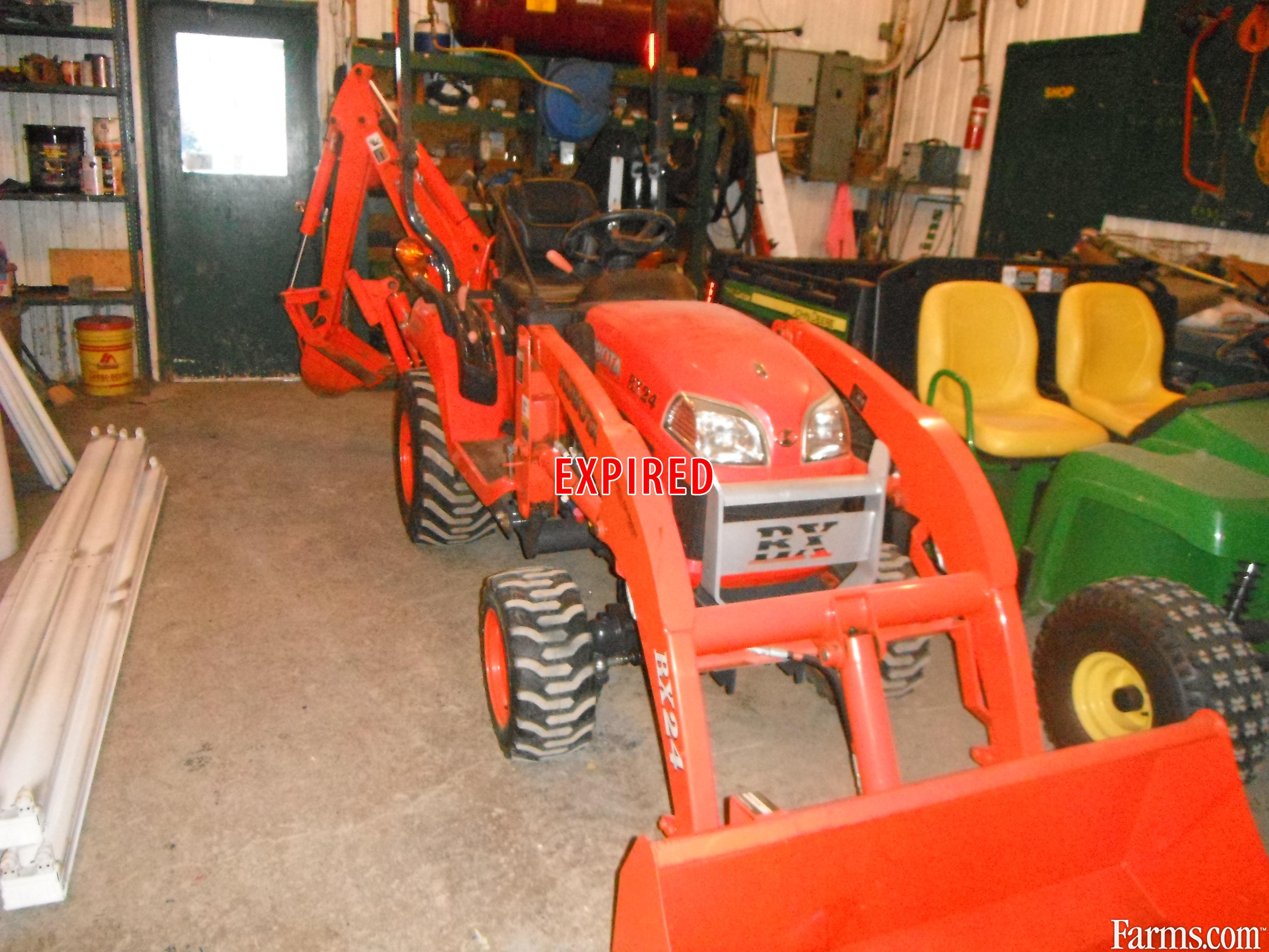 2008 Kubota BX24D Tractor Loader Backhoe for Sale | Farms.com