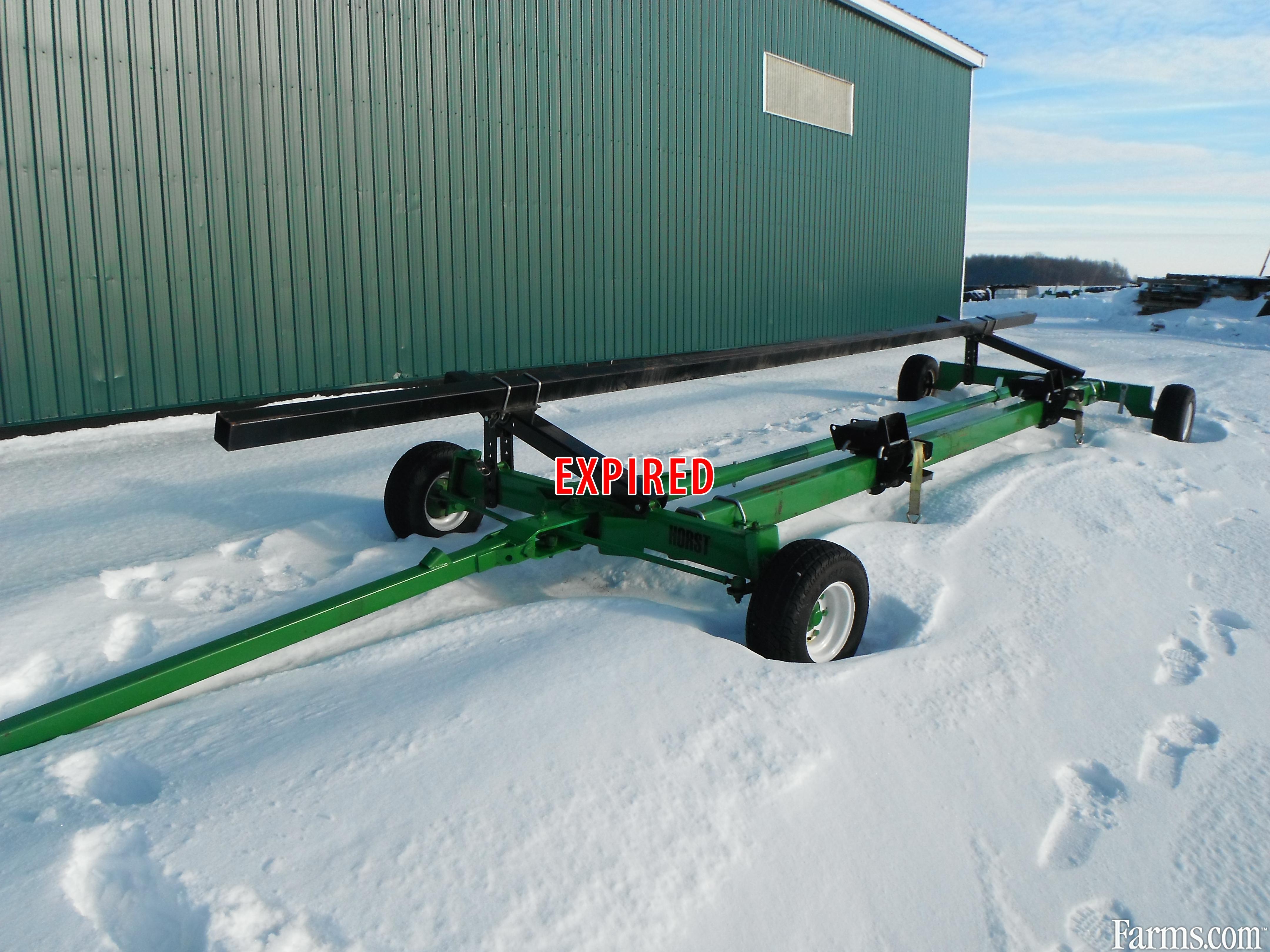 2018 Horst Wagons CHC25 25' Header Cart for Sale | Farms.com