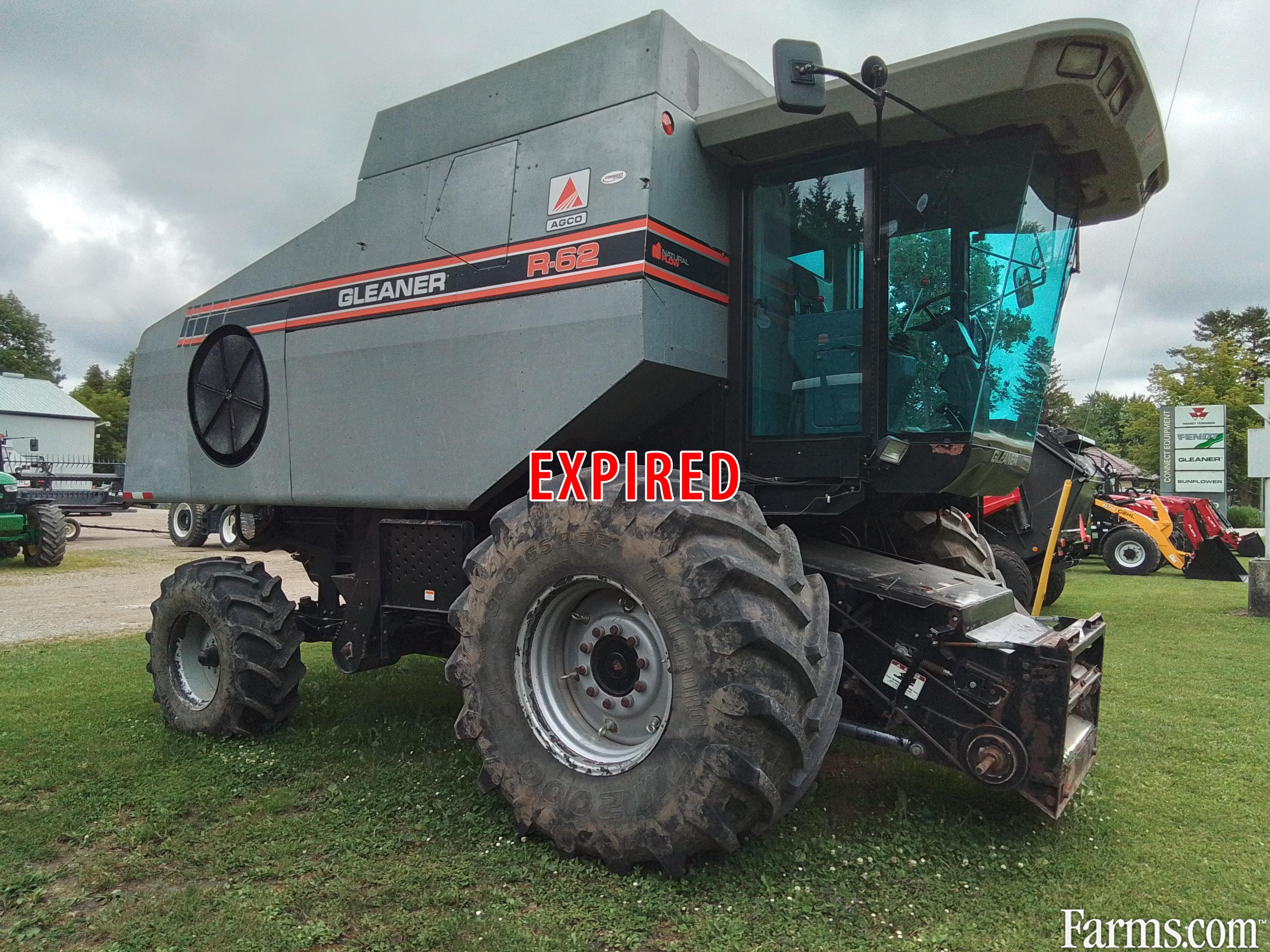 1996 Gleaner R62 Combine for Sale | Farms.com