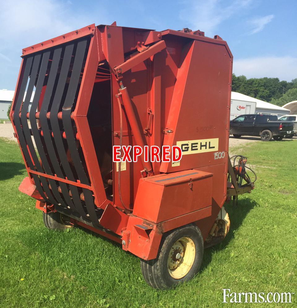 1985 Gehl 1500 Balers - Round for Sale | Farms.com