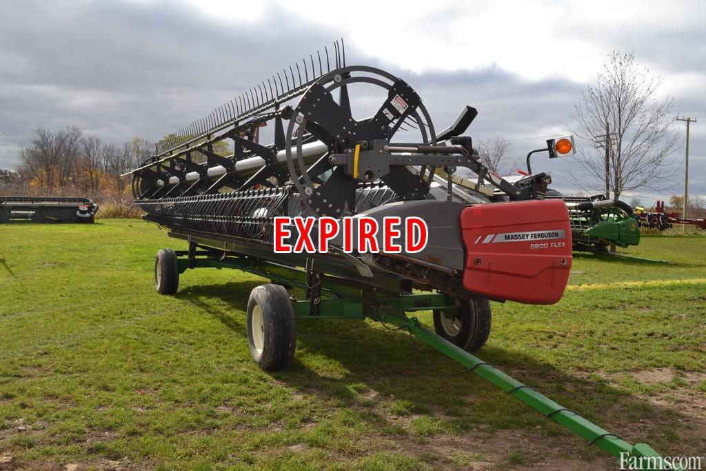 2008 Massey Ferguson 8200-30 Flex Head for Sale | Farms.com