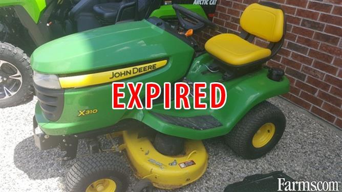 John Deere X310 for Sale | Farms.com
