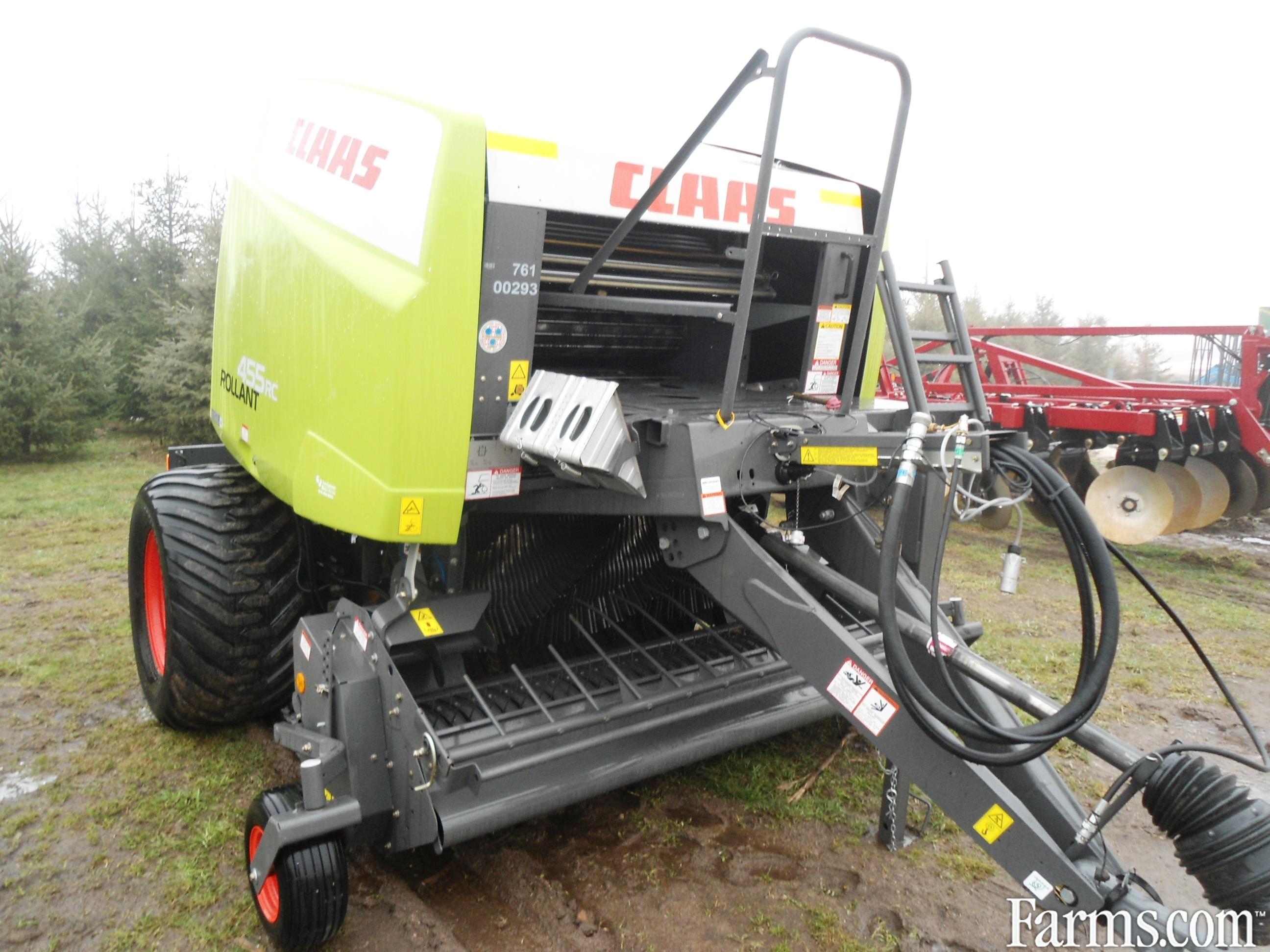 Claas Rollant 455 Rc Round Baler For Sale
