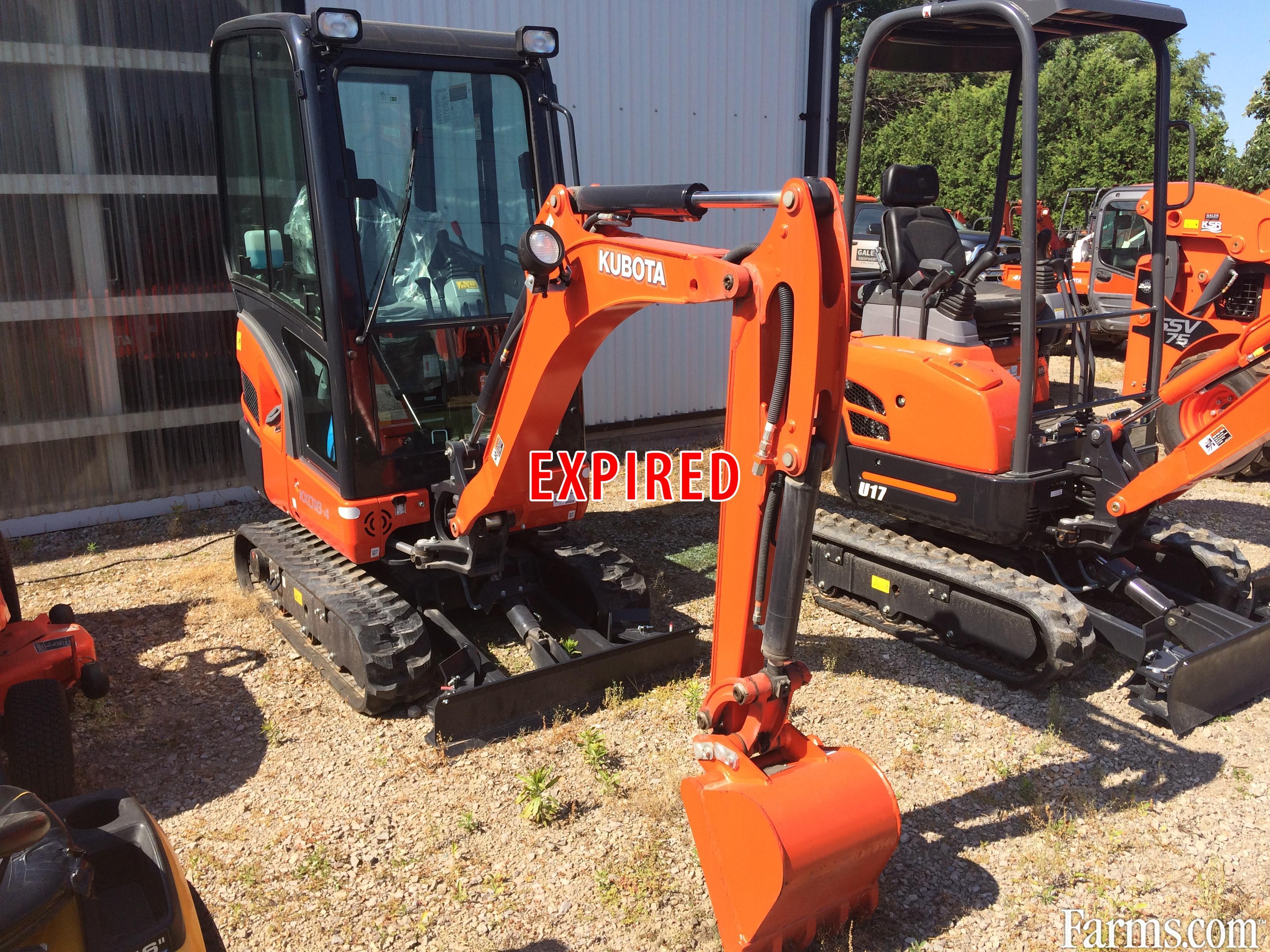 Kubota KX018-4H Excavator for Sale | Farms.com