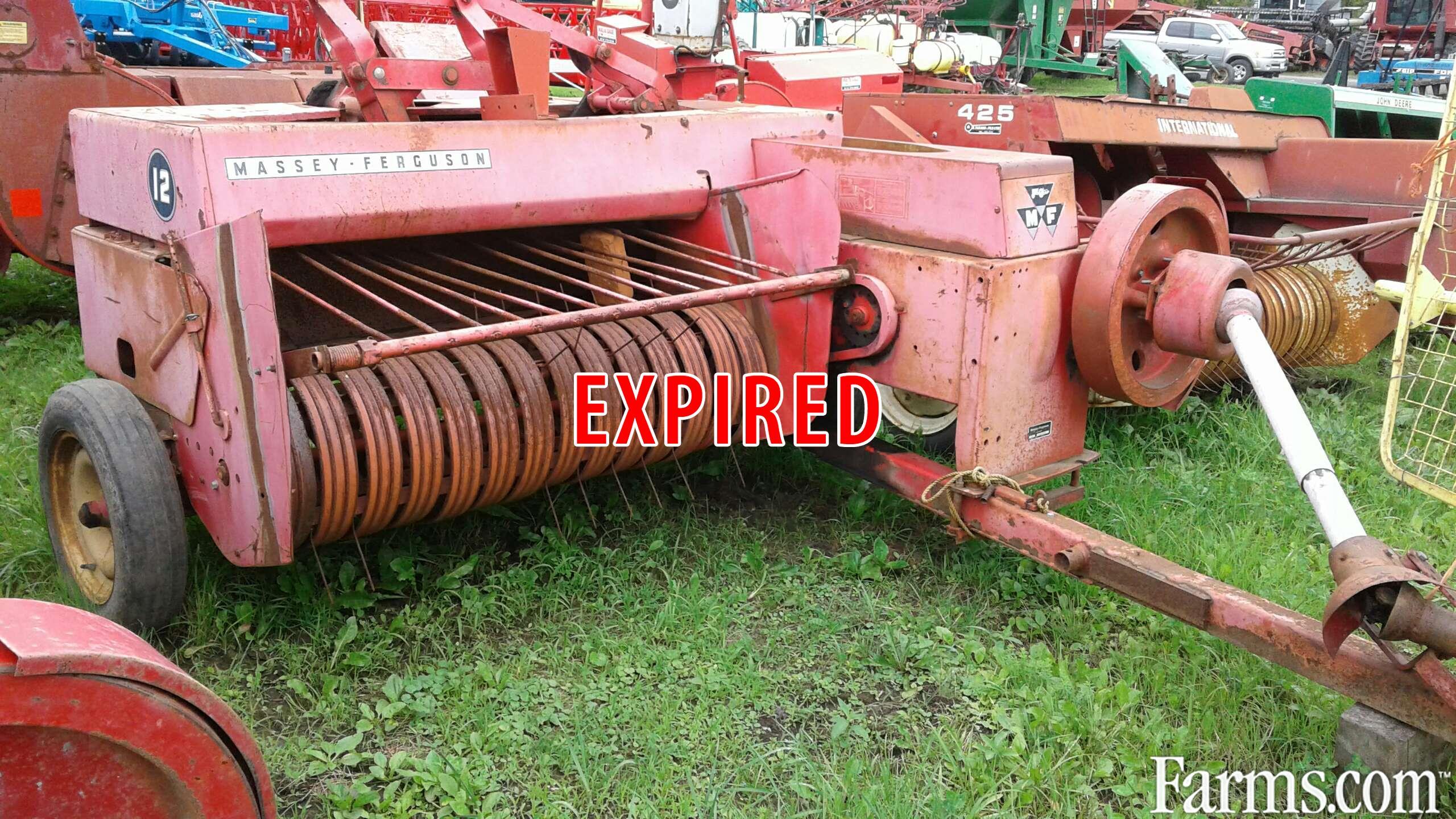 Massey Ferguson 12 Square Baler - Small for Sale | Farms.com