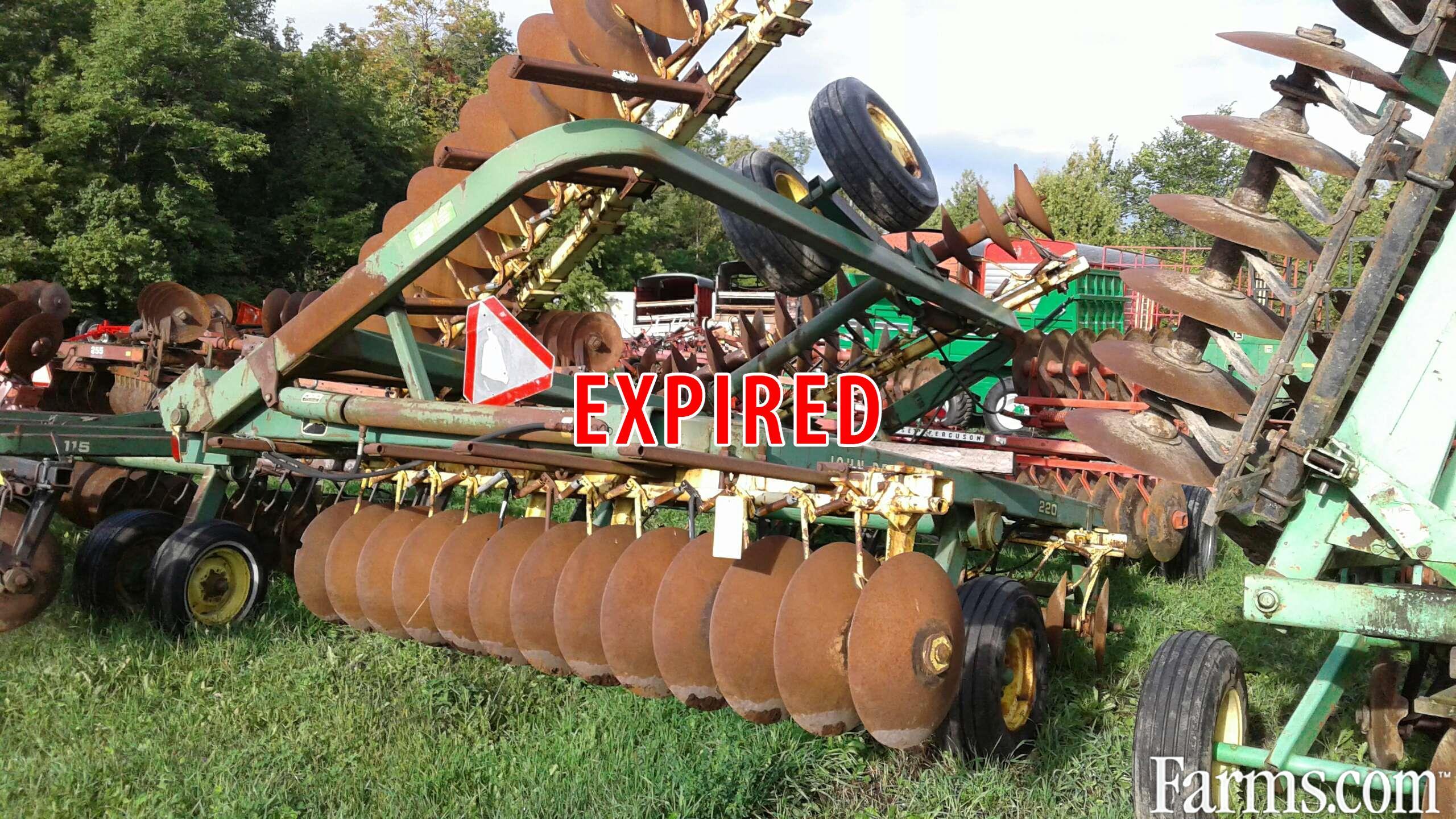 John Deere 220 Disc for Sale | Farms.com