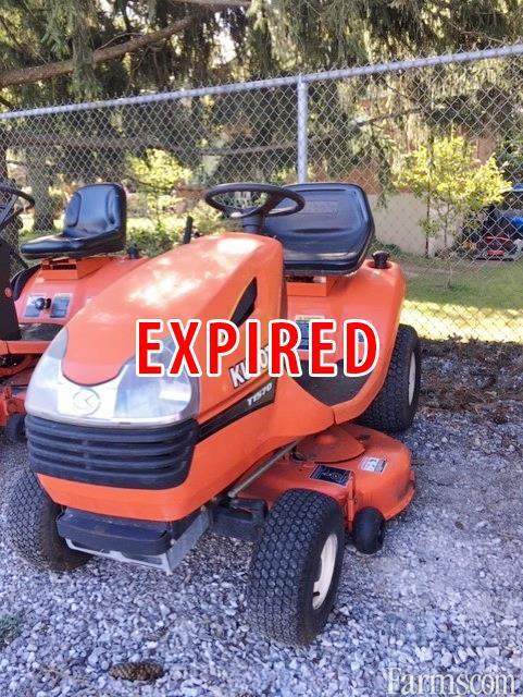 Kubota T1570 Lawn Mower for Sale | Farms.com