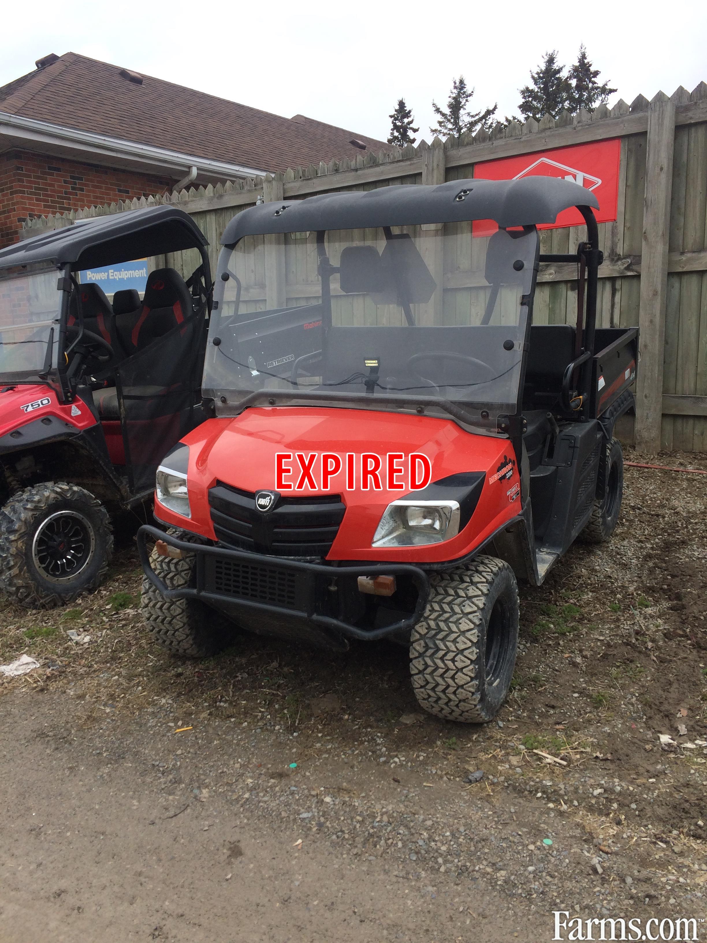 2012 Kioti Mechron 2200 Utility Vehicle for Sale | Farms.com