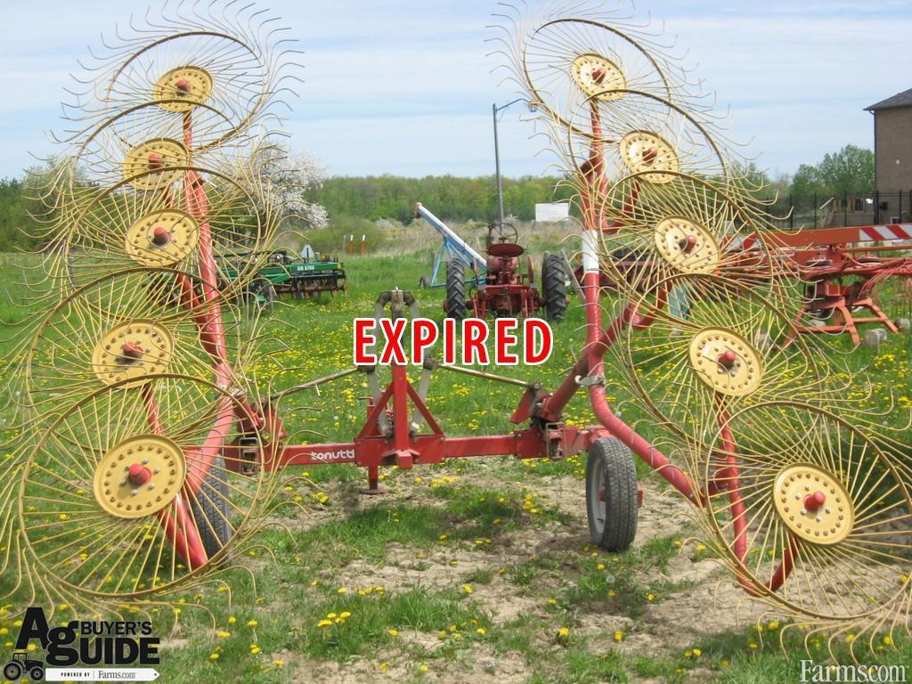 Tonutti 10 Wheel Wheel Rake for Sale | Farms.com