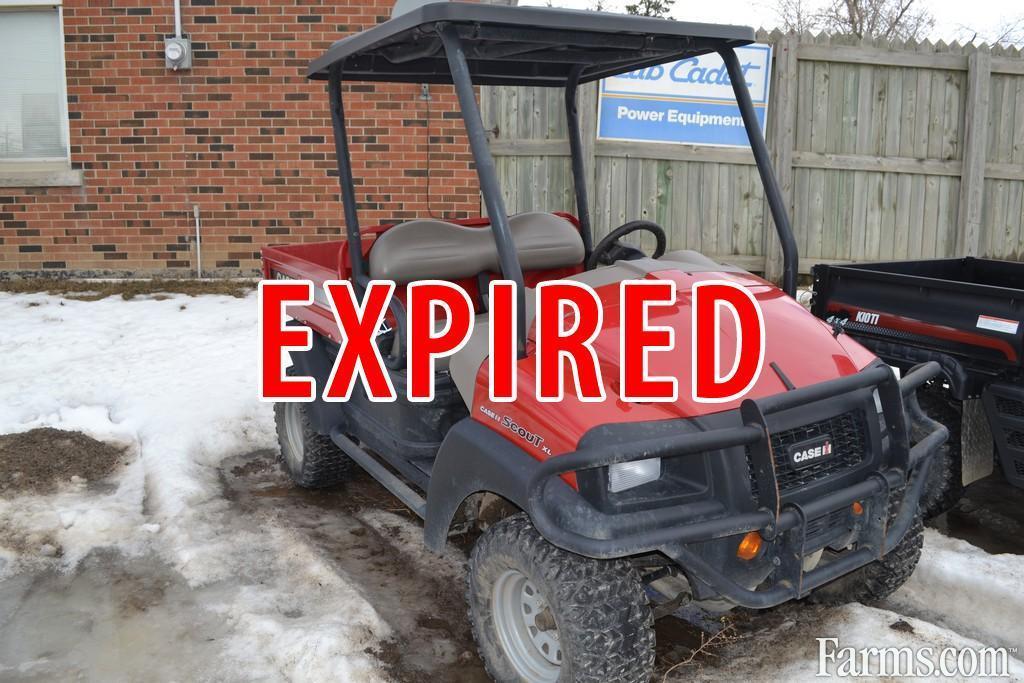 2011 Case IH Scout XL Utility Vehicle for Sale | Farms.com