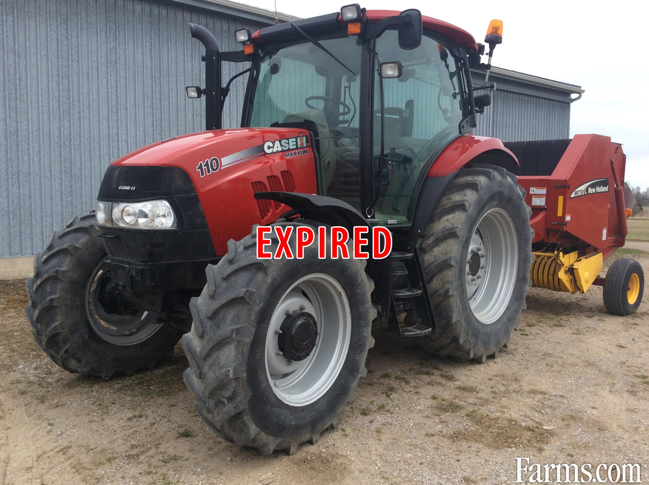 2013 Case IH Maxxum 110 Tractor for Sale | Farms.com