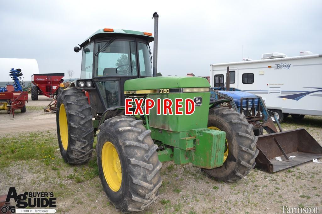 John Deere 3150 Tractor for Sale | Farms.com
