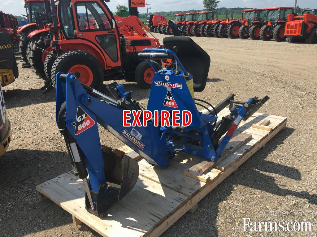 Wallenstein GX600 Backhoe for Sale | Farms.com