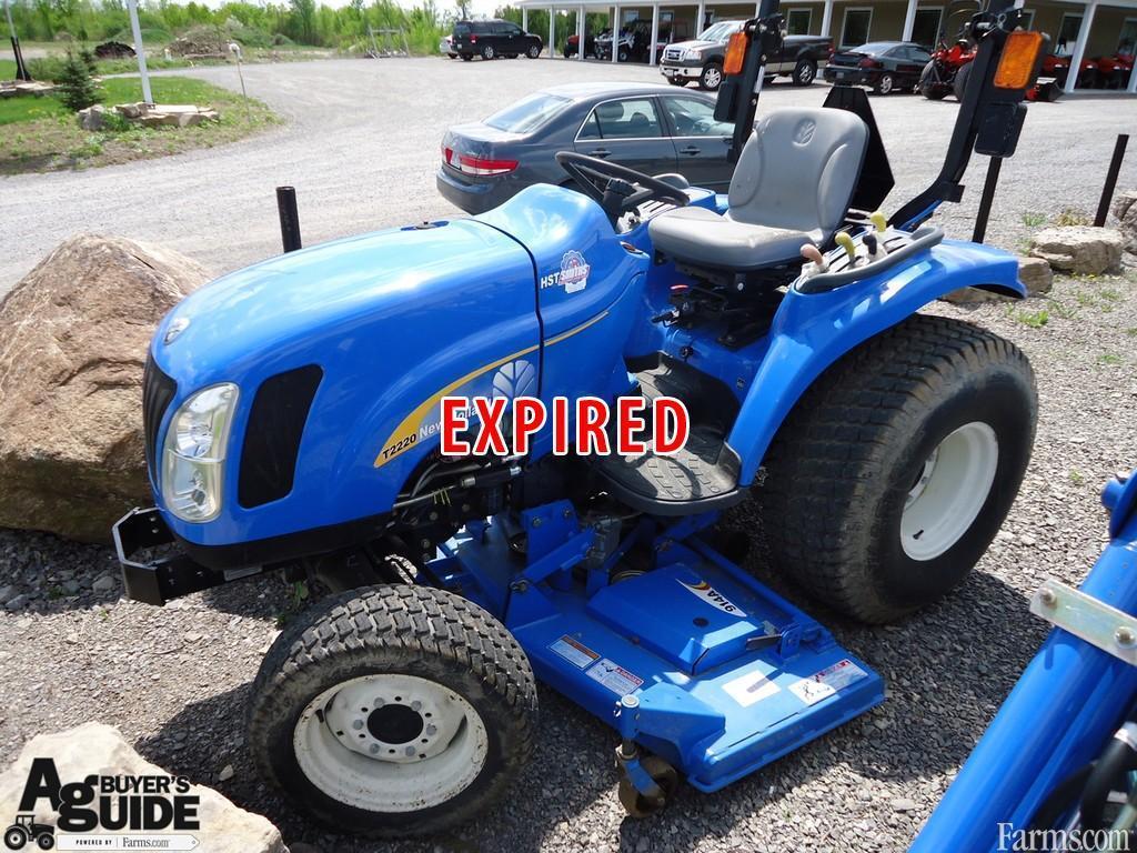2008 New Holland T2220 Tractor - Compact for Sale | Farms.com