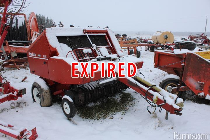 New Idea 4845 Round Baler for Sale | Farms.com