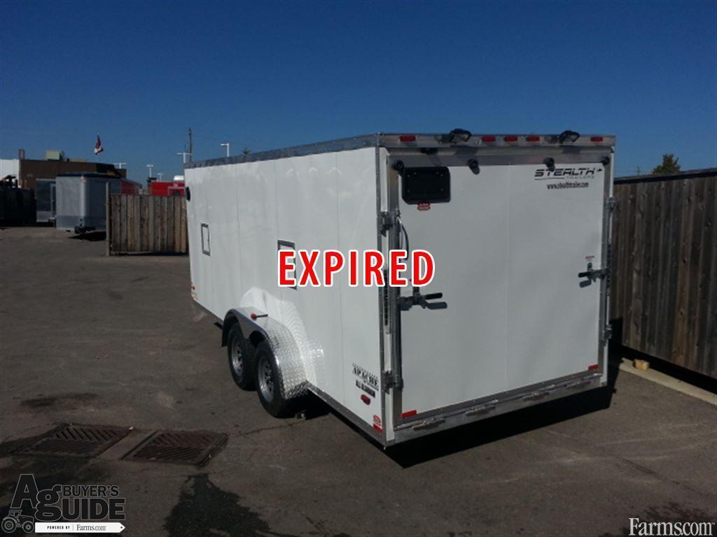 2014 Stealth Trailers 2014 Stealth Apache 7X23 All Aluminum Sled ...