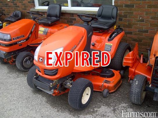 Kubota GR2000 Riding Lawn Mower for Sale | Farms.com